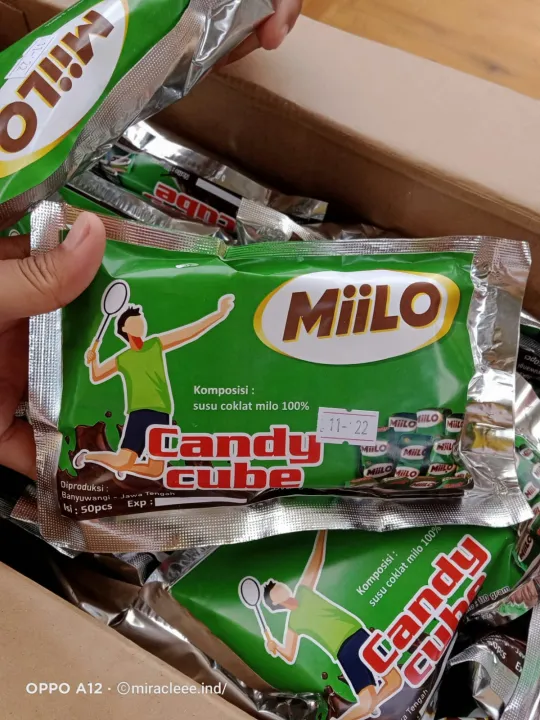 Milo Cube Susu Coklat Milo 100% isi 50 Pcs | Lazada Indonesia