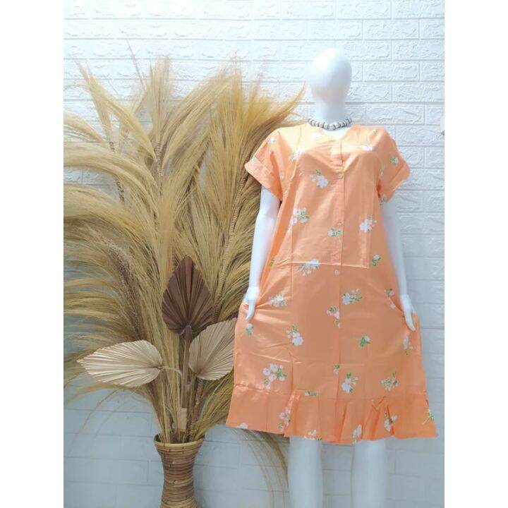 DASTER ANDIN REMPEL BAWAH MOTIF BUNGA JARANG | Lazada Indonesia