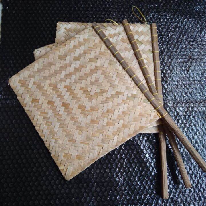 Kipas Tangan Bambu /Kipas Bambu /Kipas Sate | Lazada Indonesia