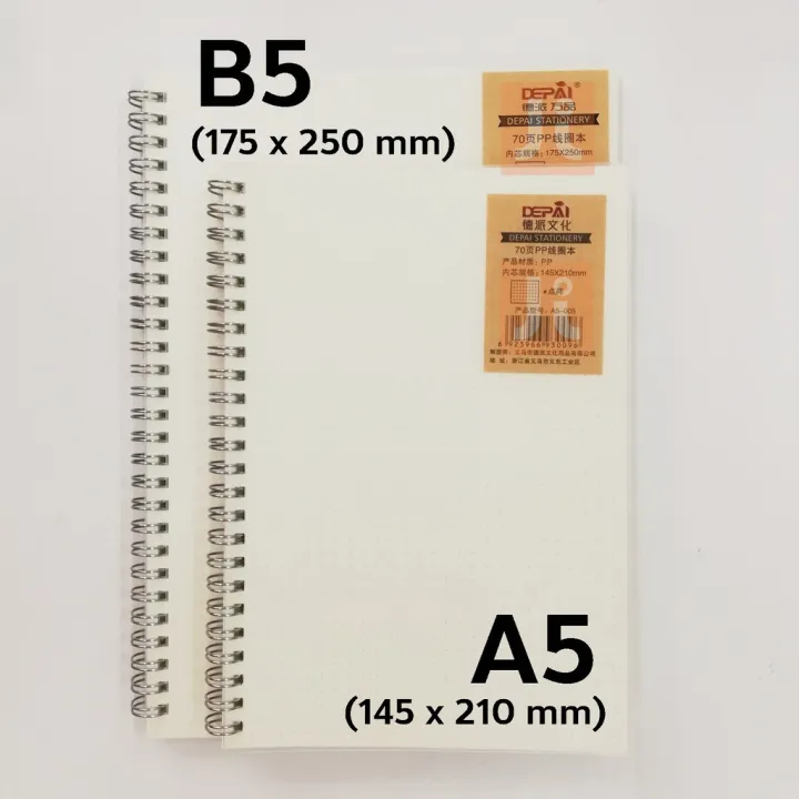 Notebook สมุดปกน้ำตาล สมุดปกดำ สมุดปกใส สมุด สมุดสันเกลียว กระดาษถนอม ...