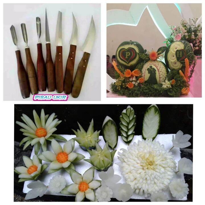 Pisau garnish buah dan sayur kulitas Premium | Lazada Indonesia