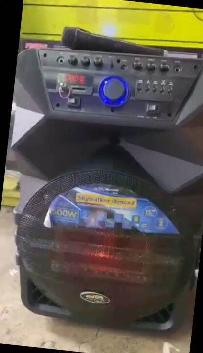 Skywalker-15 750Watts Portable Mobile Trolley Bluetooth Speaker by DB ...