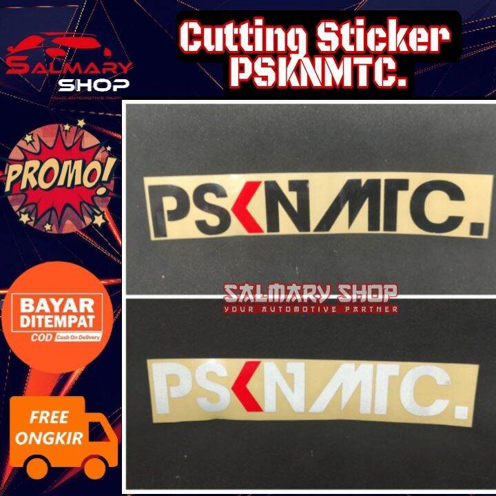 Stiker Cutting PSKNMTC PASUKAN MATIC Revlective Motor Mobil Cutting ...