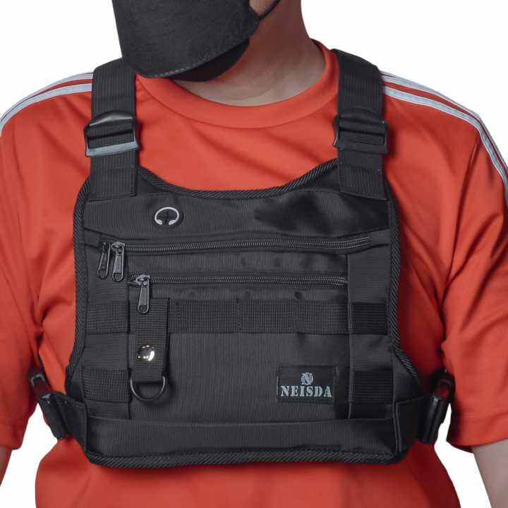 Tas dada pria/ CHEST BAG/Tas dada tactical neisda premium v2 | Lazada ...