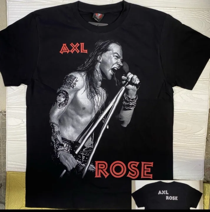 Axl Rose Guns N Roses Black Shirt | Lazada PH