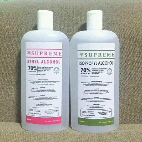 Supreme Isopropyl Alcohol antiseptic and antibacterial 70% solution ...