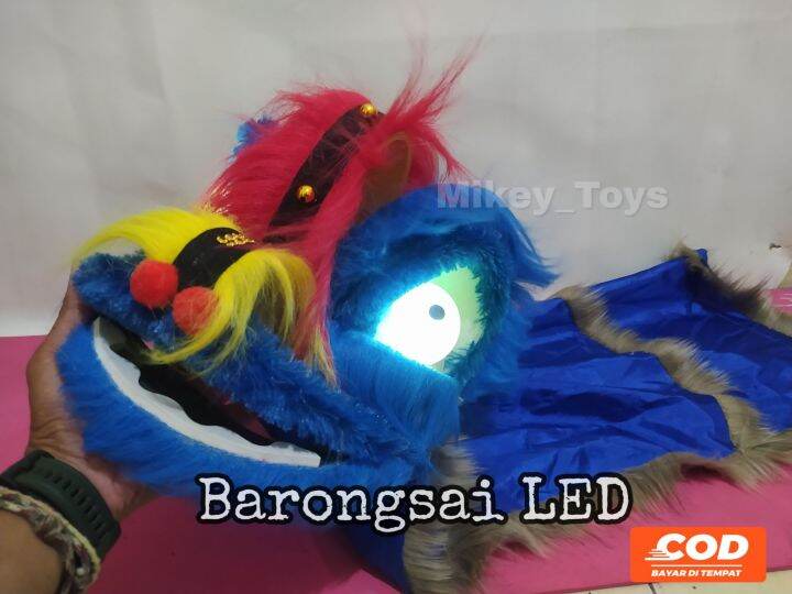 Barongsai LED Terbaru / Mainan Barongsai Anak 2-8 Tahun / Mainan Topeng ...