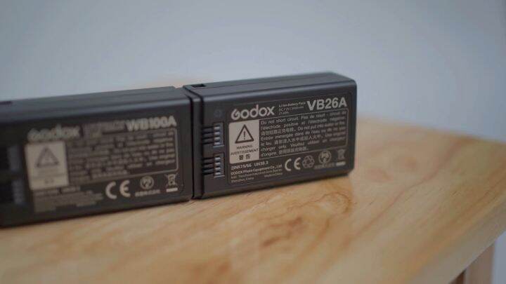 Godox Battery WB100 / WB100A For Flash AD100Pro, V1, V860III, MF-R76 ...