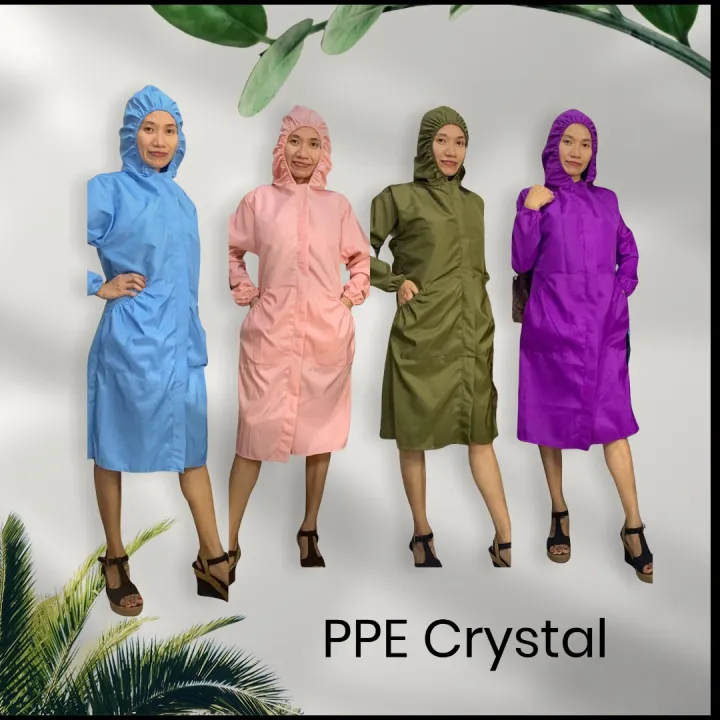 Fashion PPE suit, PPE dress, fashion coat, labgown Crystal washable ...
