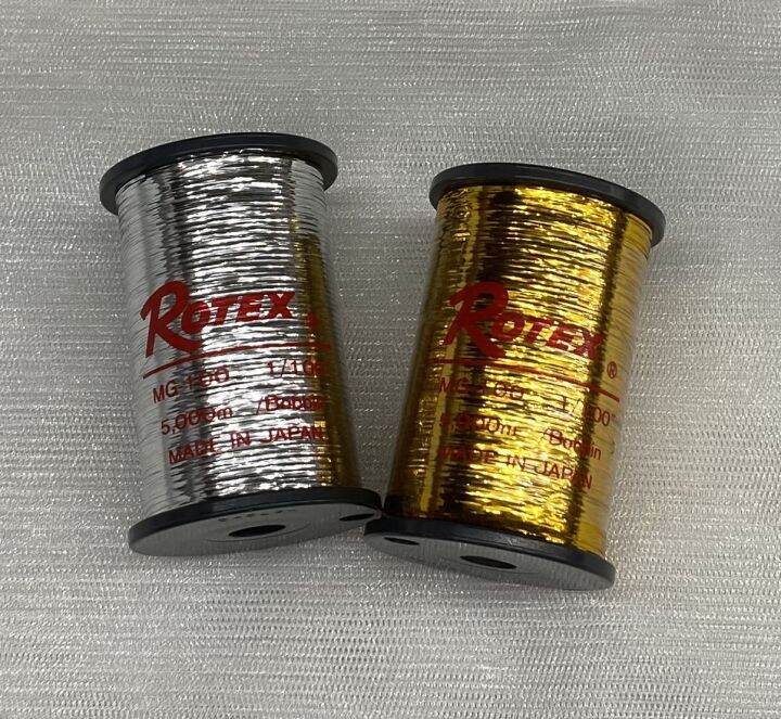 Rotex MG100 (5,000 meters) Metallic Embroidery Thread | Lazada PH