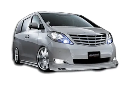 Toyota alphard anh20 G X spec 2008 2009 2010 2011 celebrate bodykit ...
