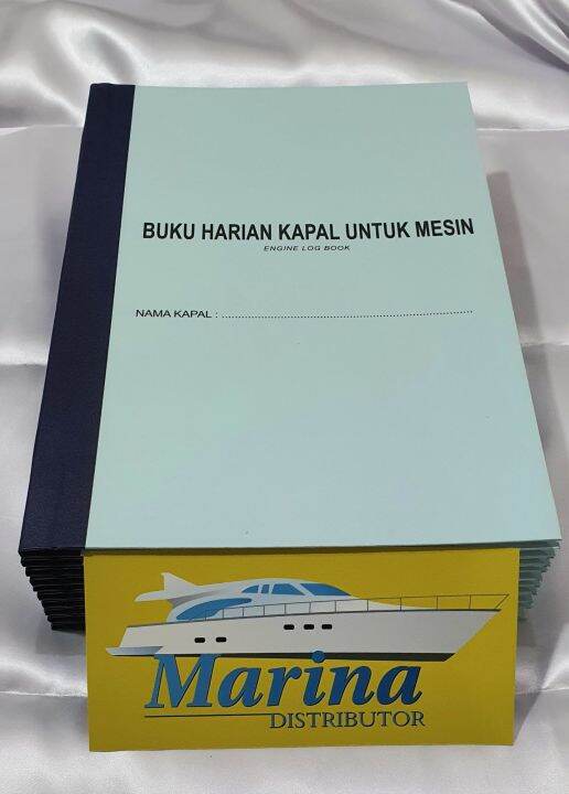 Buku Jurnal Harian Kapal untuk Mesin dan Dek (Engine & Deck Log Book ...