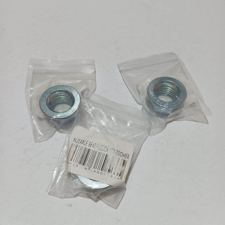 Axle Nut,Honda Click125 Click 150 Beat Fi Zoomer-X Genio | Lazada PH
