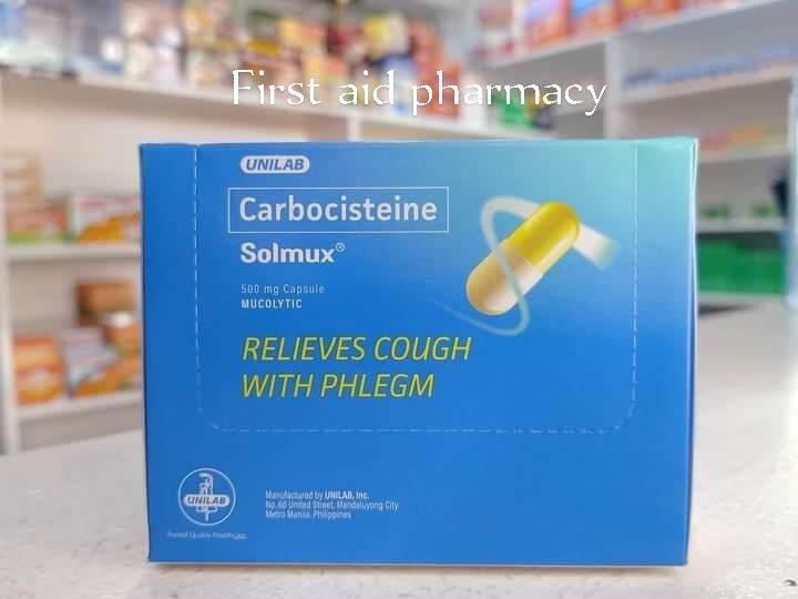 SOLMUX 1Box 100s capsules (relief from cough with phlegm) | Lazada PH