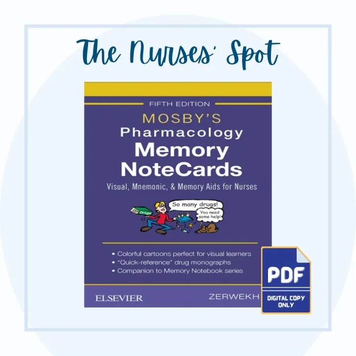 Mosby's Pharmacology Memory Note Cards (5th Edition) | Lazada PH