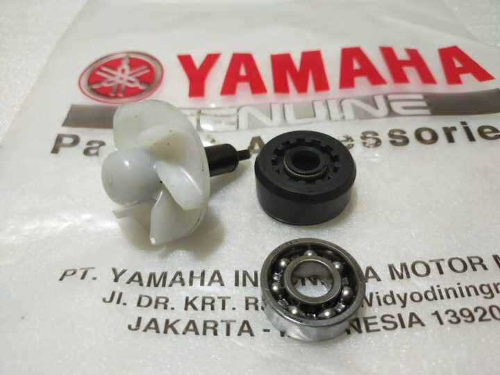 Seal sil water pump radiator bearing kipas radiator dalam mesin jupiter mx lama vixion R15 ...