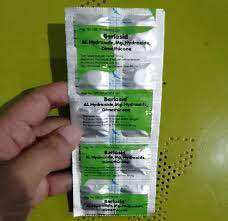 Berlosid Strip Isi 10 Tablet - Obat Maag Mengatasi Nyeri Asam Lambung ...
