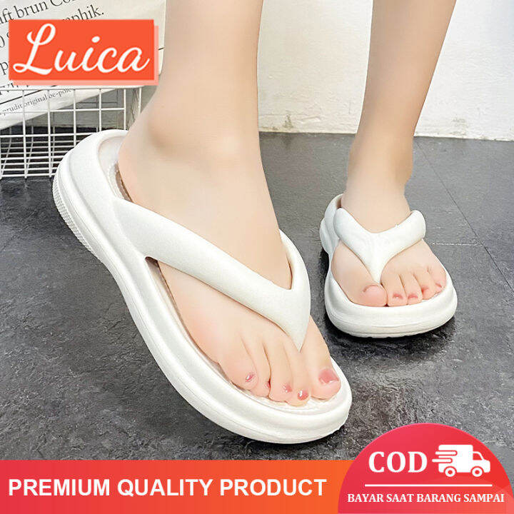 Lucia Sandal Jelly Sandal Jepit Pria Wanita EVA / Summer Sandals Sandal ...