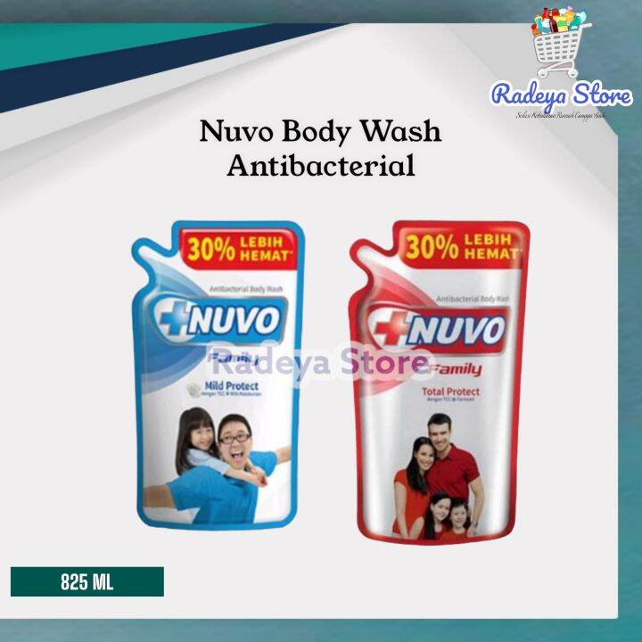 Nuvo Body Wash Sabun Mandi Cair 825 ML | Lazada Indonesia