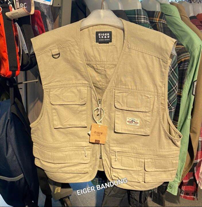 JAKET ROMPI EIGER ZAMORA UTILITY VEST | Lazada Indonesia