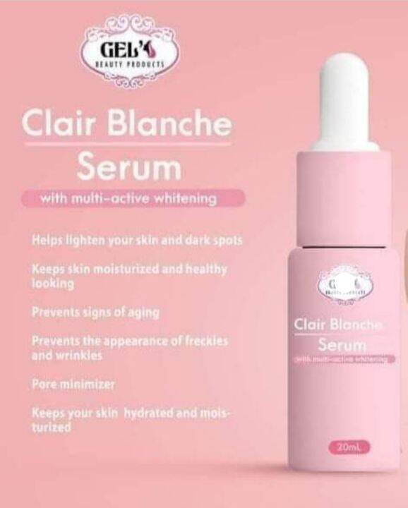 🌸CLAIR BLANCHE SERUM🌸 20ml | Lazada PH