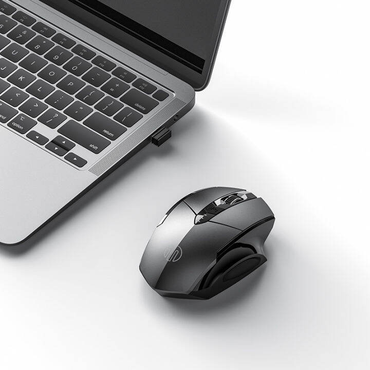 เมาส์ไร้สาย Inphic PM6/F1 (มีแบตในตัว) Rechargeable Mouse Wireless ...