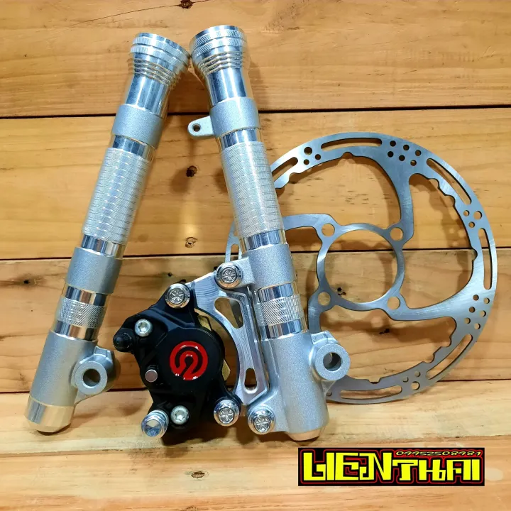 Lighten Front Shock + 2POT brembo Caliper w/bracket and Disc - HONDA ...