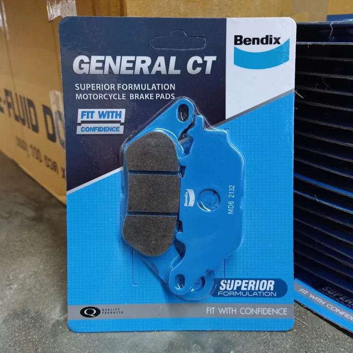 ผ้าเบรคหลัง (Bendix) Mio,Spark,Exciter,R-15,M-Slaz,Nouvo135cc-Elegance ...