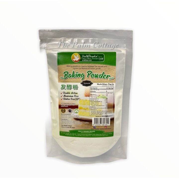 HEALTH PARADISE NATURAL BAKING POWDER 150G | Lazada