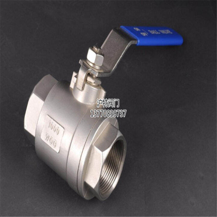 201/304 Stainless Steel Ball Valve Two-Piece Ball Valve Internal Thread ...