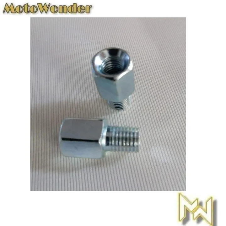 Side Mirror adaptor 12 mm inner thread 14mm outer thread set | Lazada PH