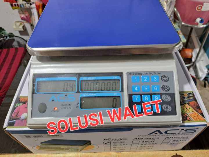 Timbangan Counting Digital 3kg ACIS / AC 3X Timbangan Hitung | Lazada ...