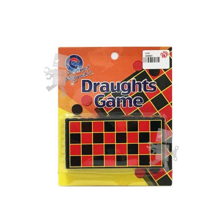 Mytoys Poket Papan Magnet Permainan Ular dan Tangga Catur Draughts, Dam ...