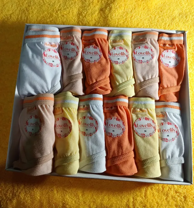 Original Lovelily by SOEN Elegant bikini panty(1 dozen)-Any color ...