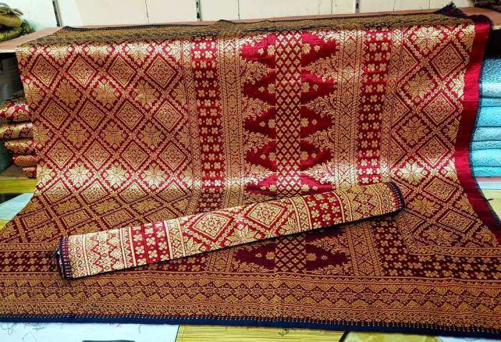 SONGKET GEBENG TENUN PALEMBANG ASSLI TENUN LEPUS | Lazada Indonesia
