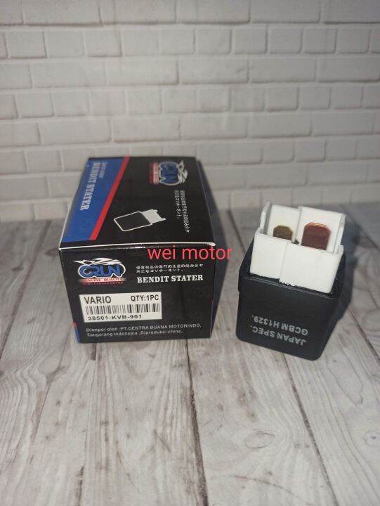 Bendik Starter Relay Switch Starter VARIO BEAT SCOOPY SPACY KARBU KVB ...