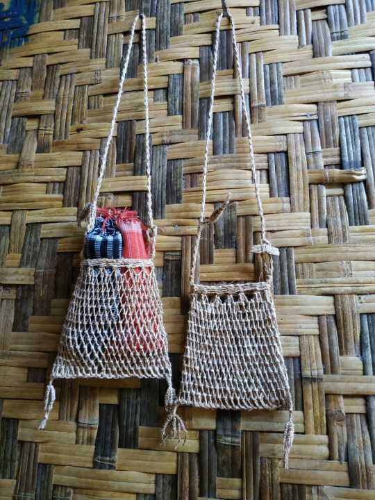 Tas etnik baduy tas koja kecil serat kulit kayu khas baduy | Lazada ...