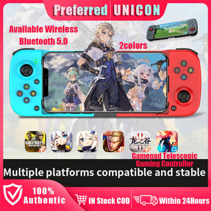 Stretchable Wireless Gamepad Controller Compatible For Ios Android Phone 3d Joystick Bluetooth 5 8256