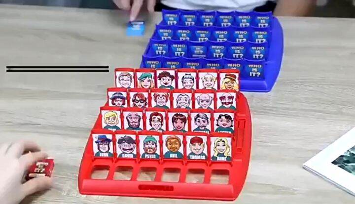 96 Cards Family Guessing Game "Who is it" Classic Board Game Funny Kid ...