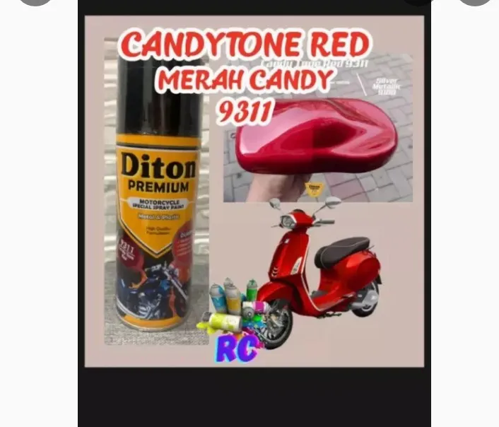 Diton Premium 9311 Candytone Red / Merah Candy cendi 400cc | Lazada ...