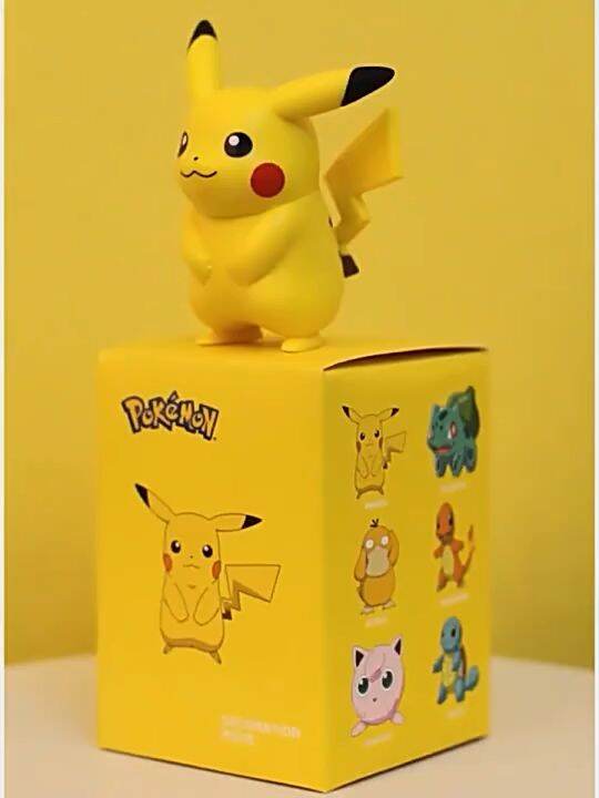 Mô hình pokemon Pikachu,Psyduck, Bulbasaur, Squirtle, Charmander ...