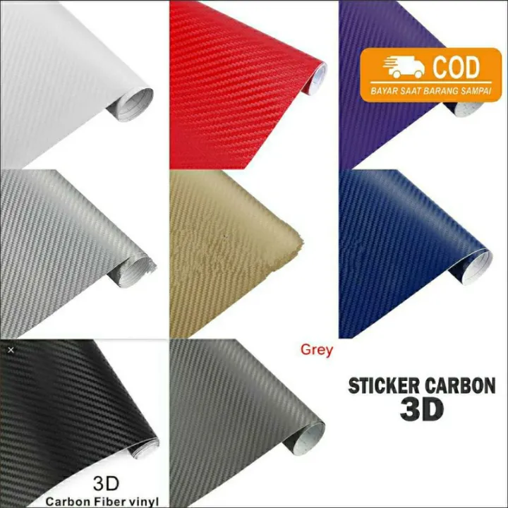 Sticker Skotlet Carbon 3D Untuk Motor/Mobil Dan Laptop | Lazada Indonesia