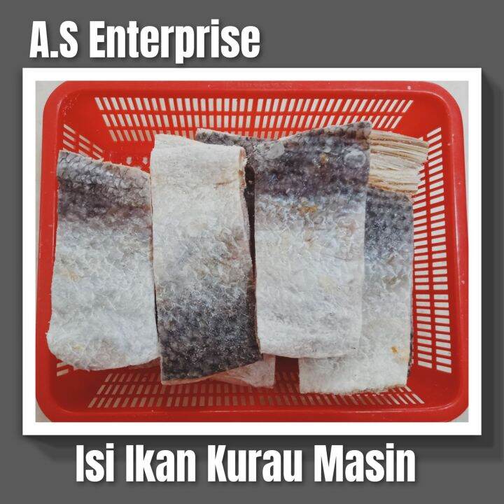 Isi Ikan Kurau Masin - 250g | Lazada