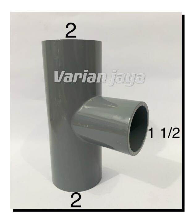 Tee 2 x 1 1/2 inch AW Sambungan Pipa Knie T 1 1/2 x 2" | Lazada Indonesia