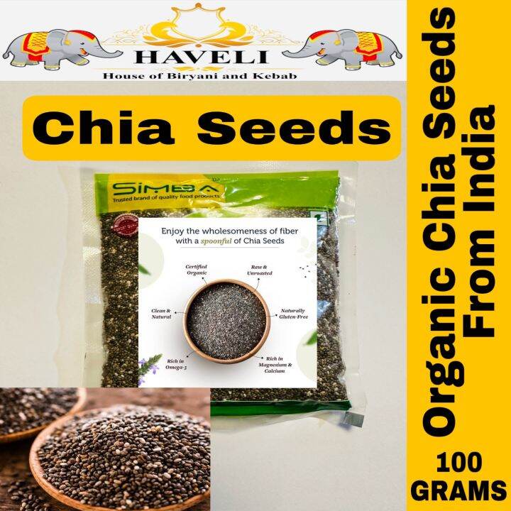 Simba Organic Chia Seeds From India 100Grams | Lazada PH