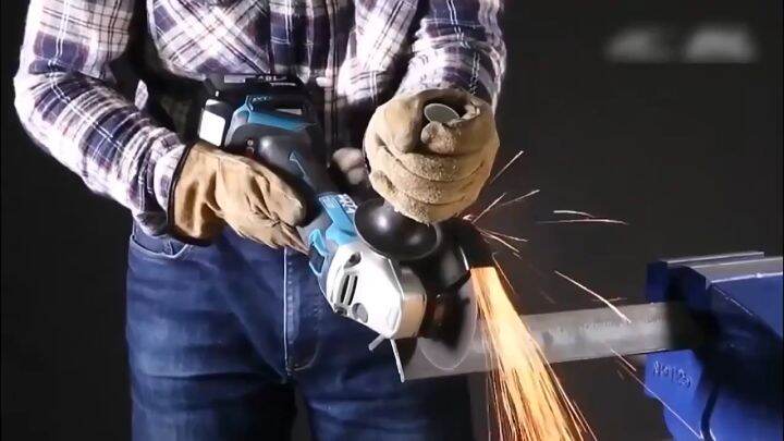 【รับประกันของแท้】Makita เครื่องบดมุมแบบชาร์จไฟได้ DGA404 brushless พลัง ...