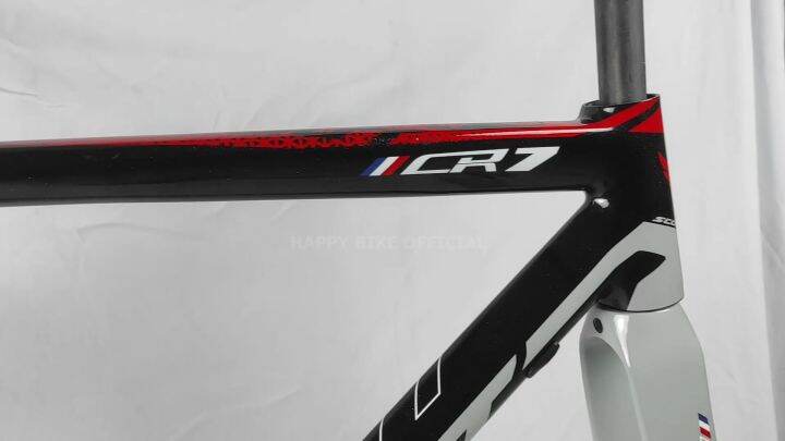 SCOUT/STOUT Frame Sepeda Roadbike CR7 Alloy Fork Carbon 700c U Brake ...