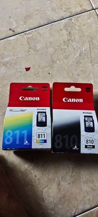 Tinta Canon 810 Black 811 color Original | Lazada Indonesia