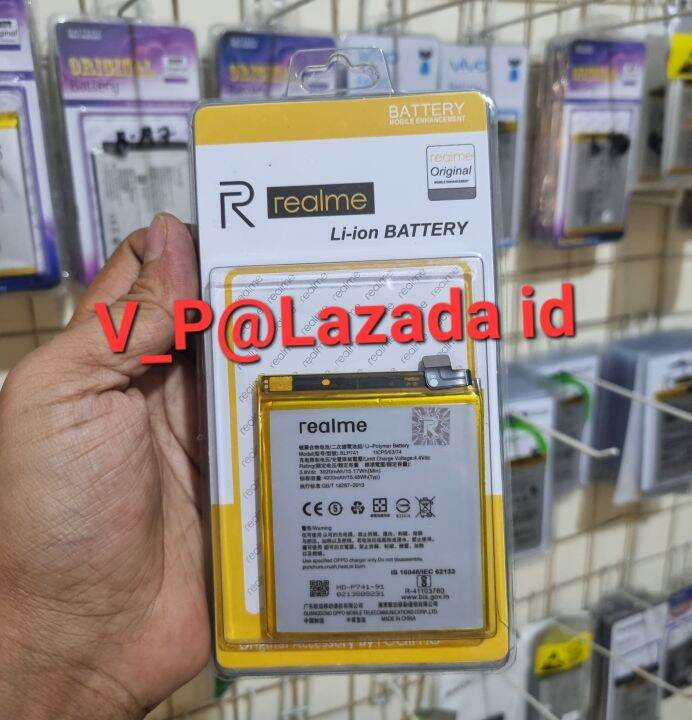 Batre Baterai HP REALME XT RMX1921 ORIGINAL 100% BLP741 | Batu Battery ...