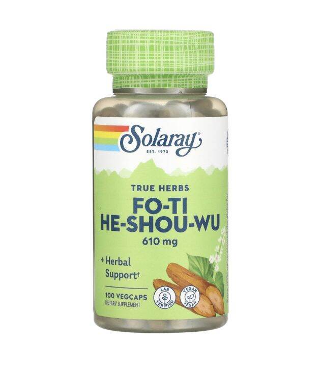 Solaray Fo Ti 610 Mg 100 Vegcaps 02 2027 Lazada Ph